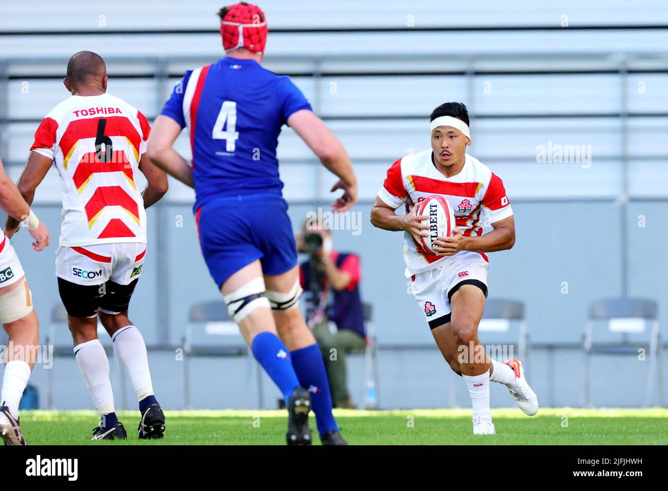Toyota, Aichi, Japan. 2nd July, 2022. Taichi Takahashi (JPN) Rugby ...