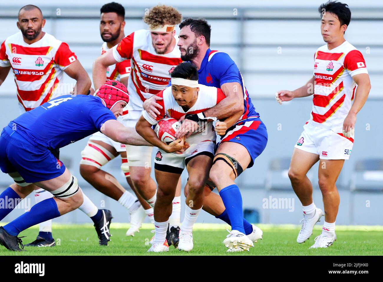 Toyota, Aichi, Japan. 2nd July, 2022. Taichi Takahashi (JPN) Rugby ...