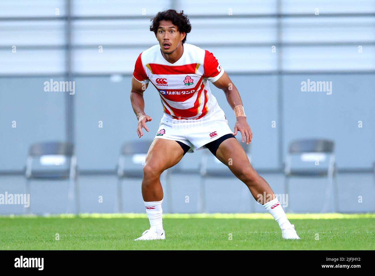 Toyota, Aichi, Japan. 2nd July, 2022. Ryohei Yamanaka (JPN) Rugby : LipovitanD Challenge Cup ...
