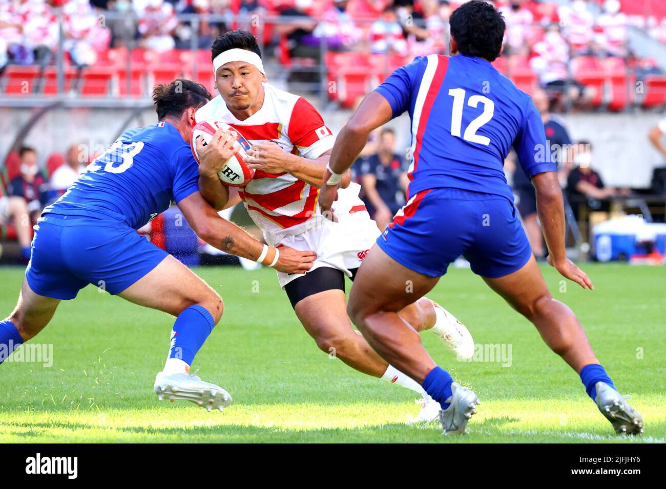 Toyota, Aichi, Japan. 2nd July, 2022. Taichi Takahashi (JPN) Rugby ...