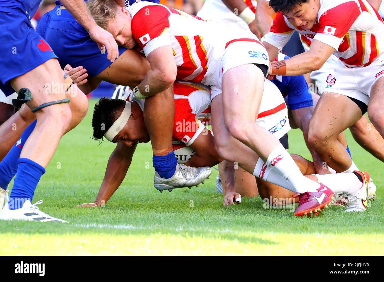Toyota, Aichi, Japan. 2nd July, 2022. Taichi Takahashi (JPN) Rugby ...