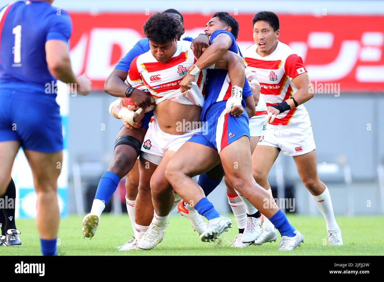 Toyota, Aichi, Japan. 2nd July, 2022. Tevita Tatafu (JPN) Rugby ...