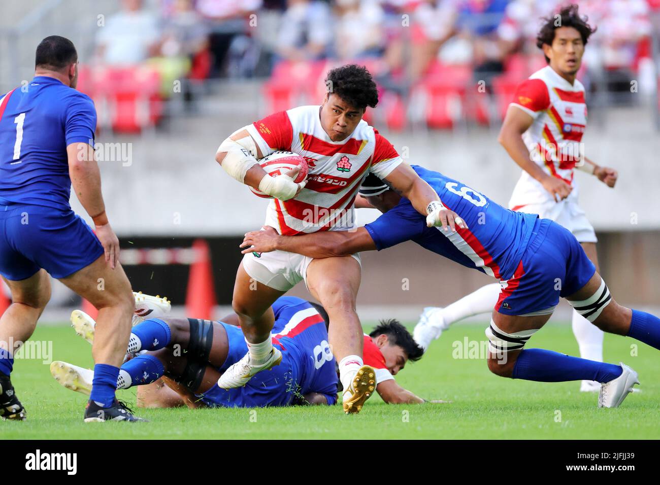 Toyota, Aichi, Japan. 2nd July, 2022. Tevita Tatafu (JPN) Rugby ...