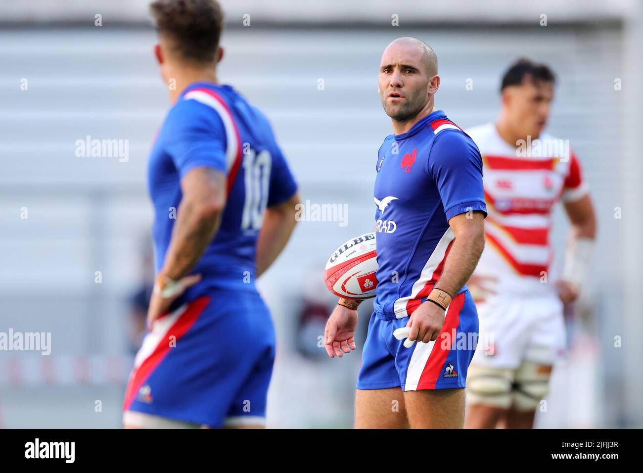 Toyota, Aichi, Japan. 2nd July, 2022. Maxime Lucu (FRA) Rugby ...