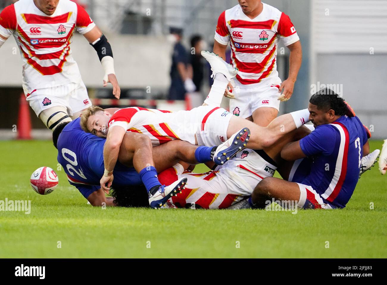 Toyota Japan. 2nd July, 2022. Shane Gates (JPN), July 2, 2022 - Rugby ...