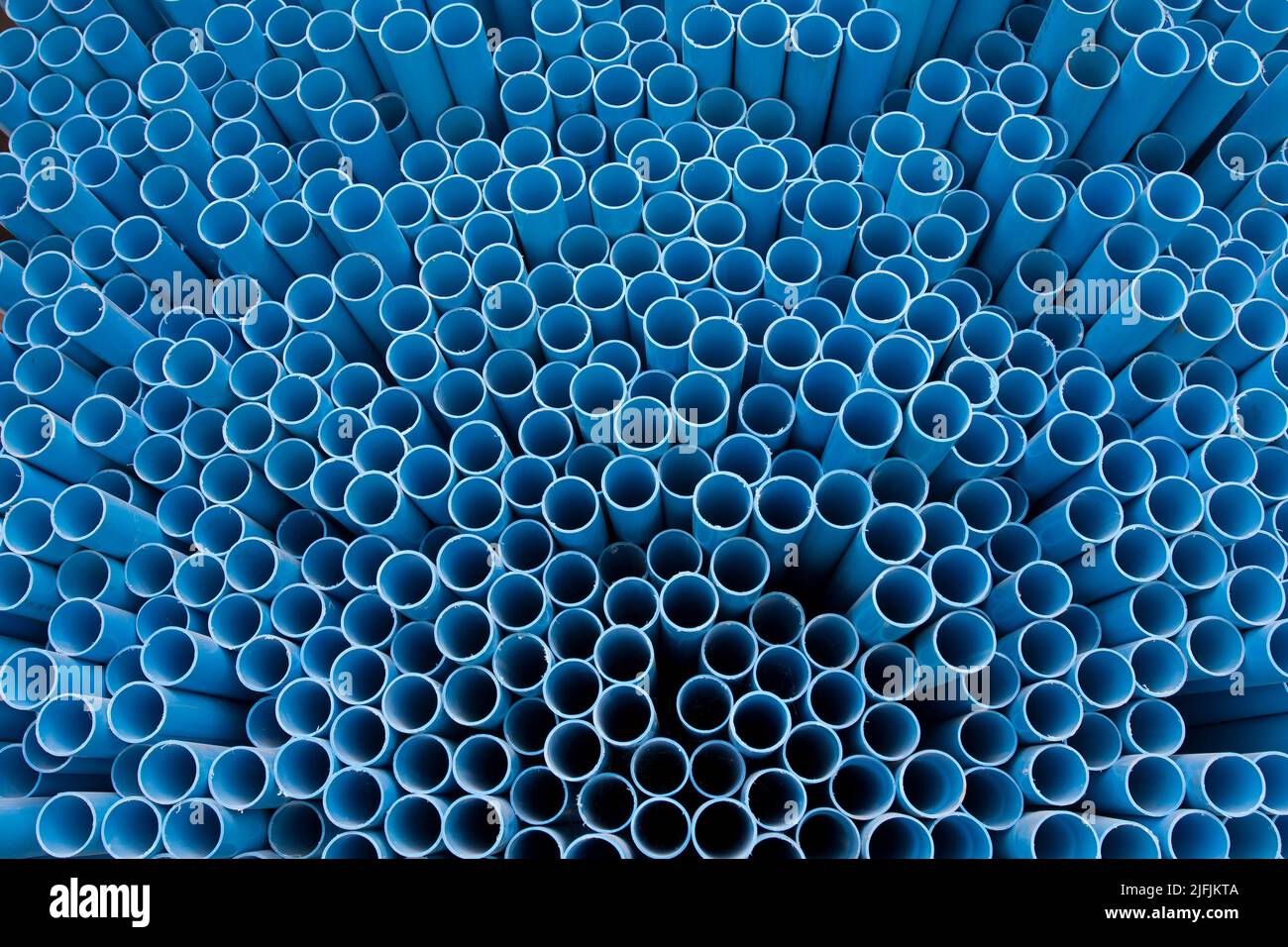 PVC. pipes in warehouse Stock Photo - Alamy