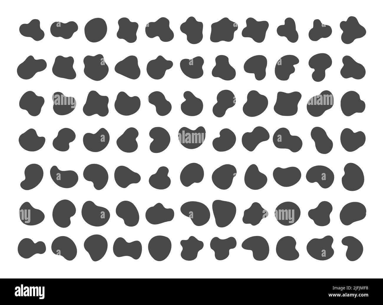 Organic stains, gel splotch set Stock Vector Image & Art - Alamy