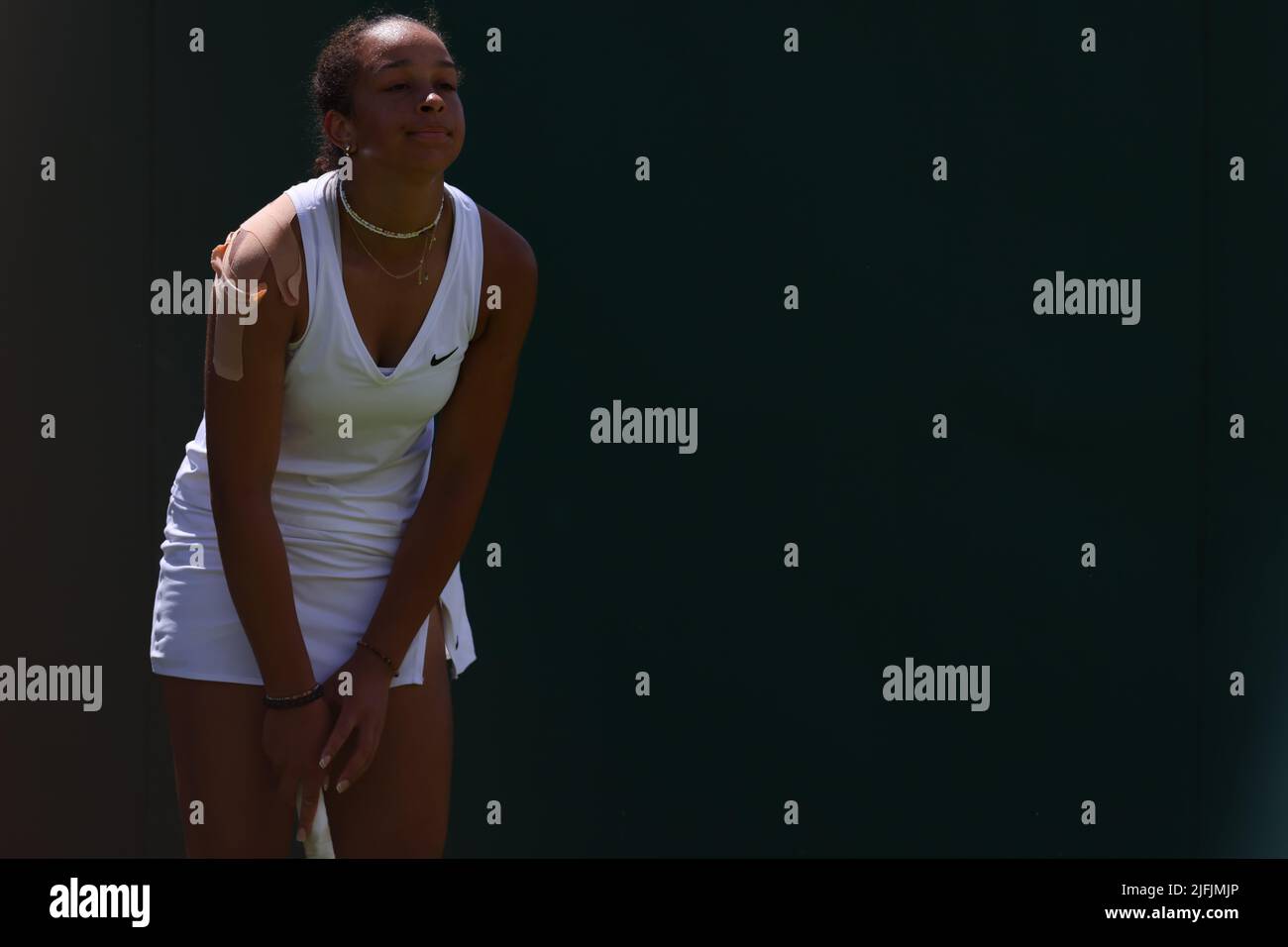 London, UK. 3rd July 2022, All England Lawn Tennis and Croquet Club ...