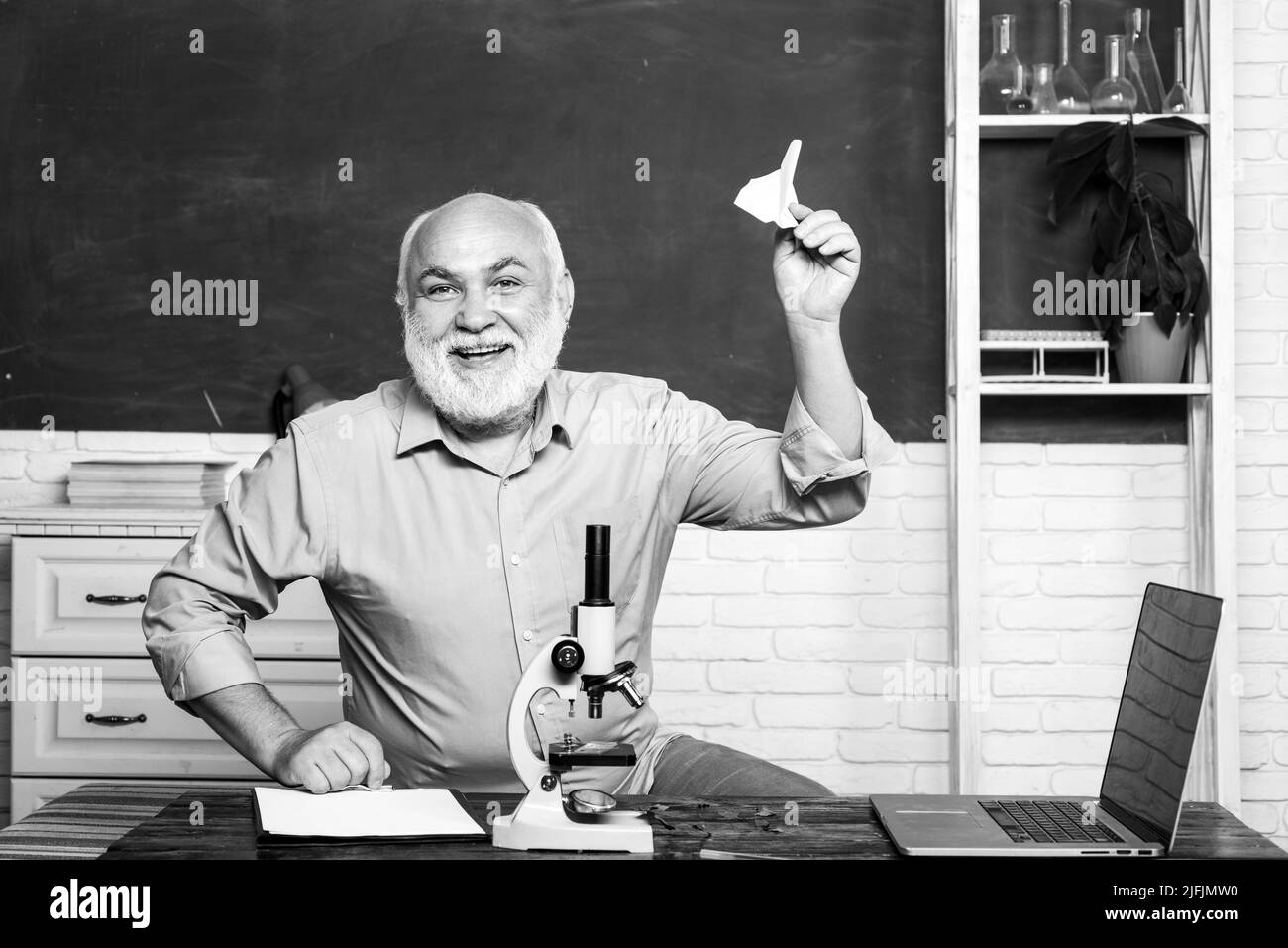 Mature student male Black and White Stock Photos & Images - Alamy