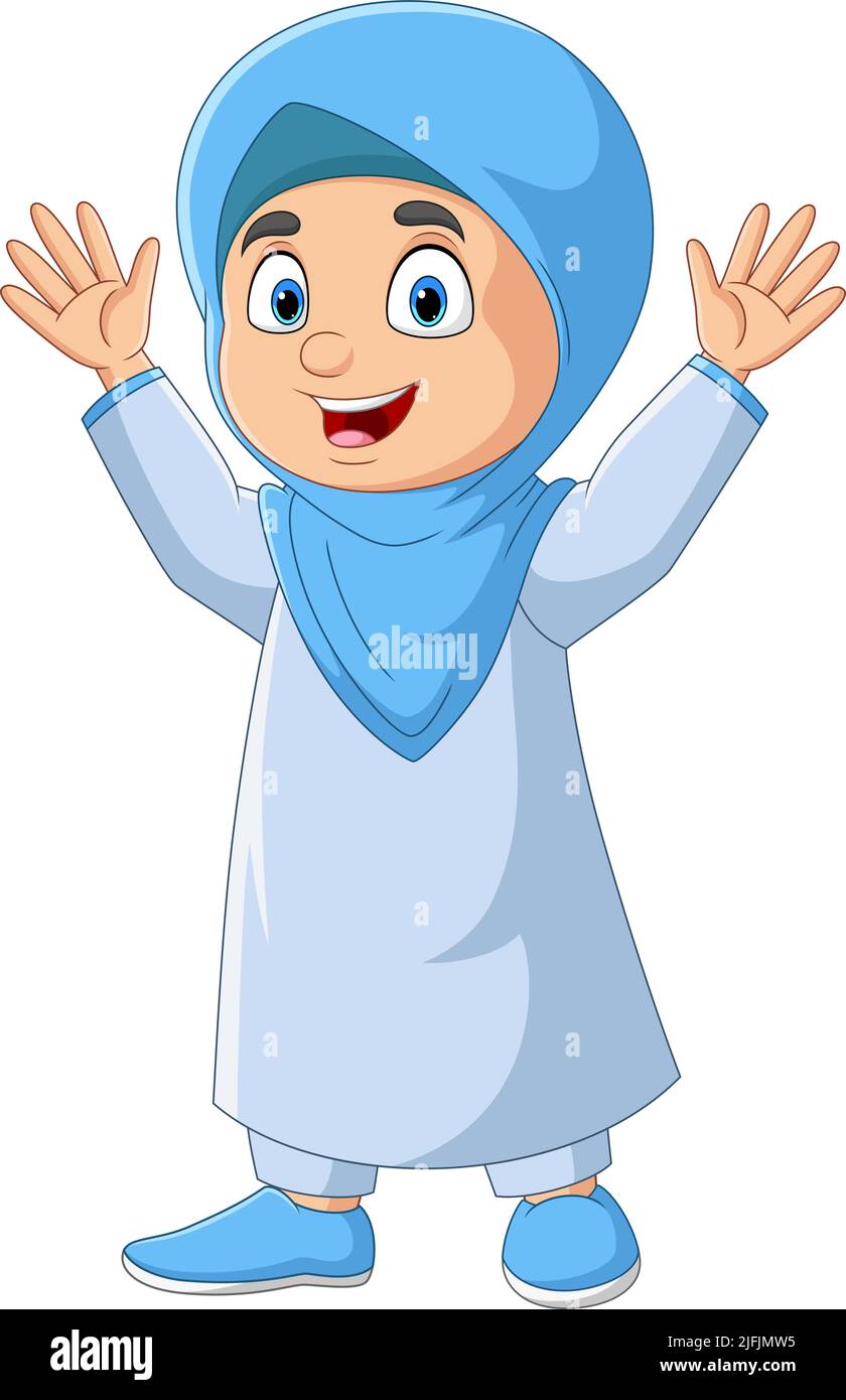 Muslim Girl Clipart