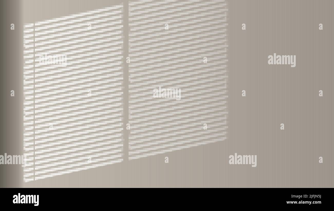 Window blinds light office Stock Vector Images - Alamy