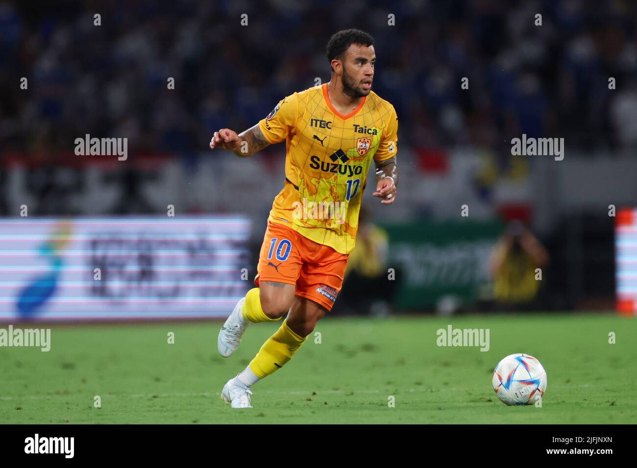 Japan National Stadium, Tokyo, Japan. 2nd July, 2022. Carlinhos Junior (S-Pulse), JULY 2, 2022 ...