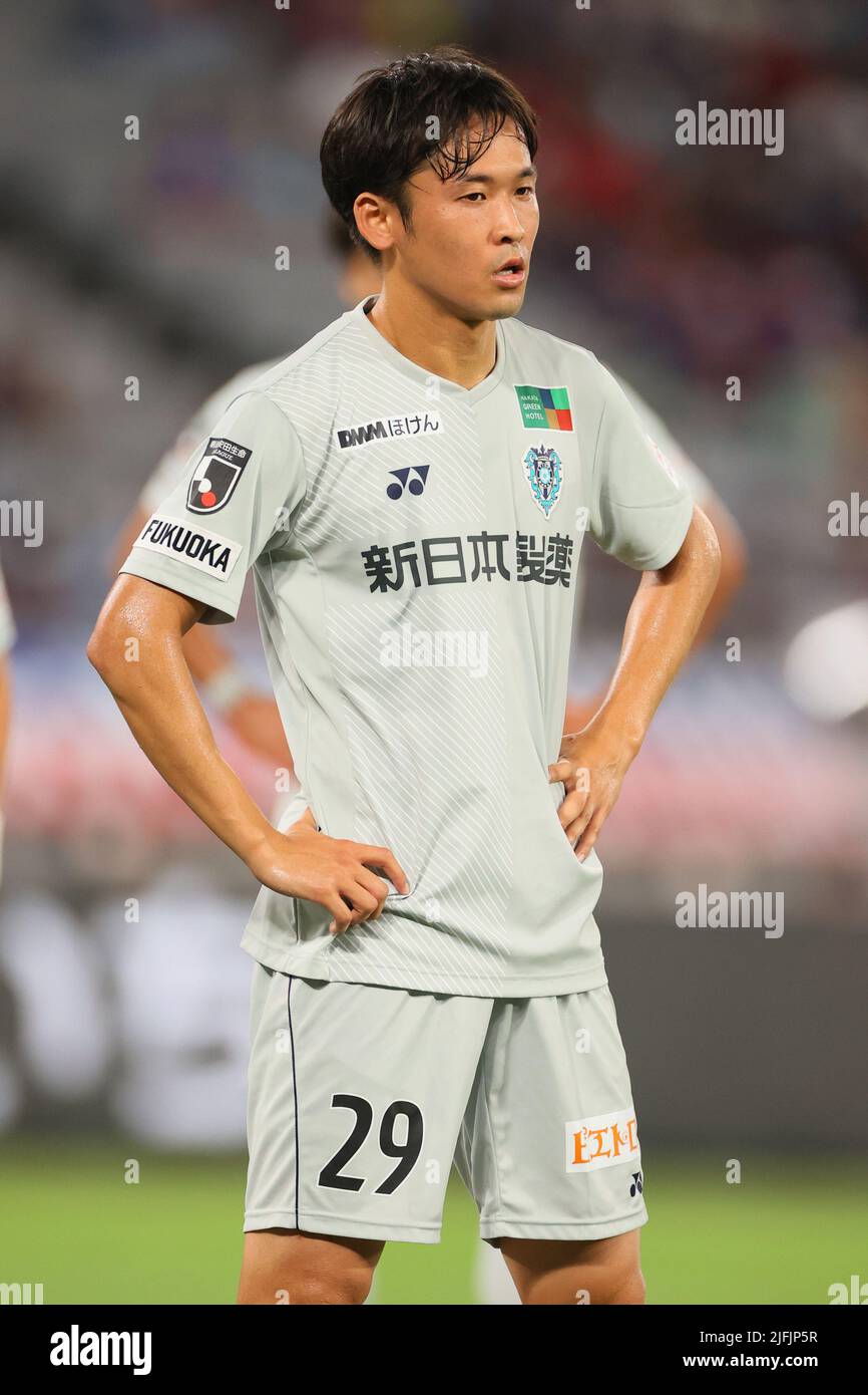 Tokyo, Japan. 2nd July, 2022. Yota Maejima (Avispa) Football/Soccer : 2022 J1 League match ...