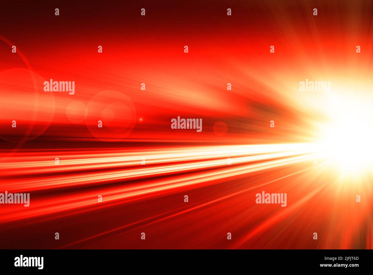 Red hot powerful fast zoom speed motion Effect Abstract background for ...