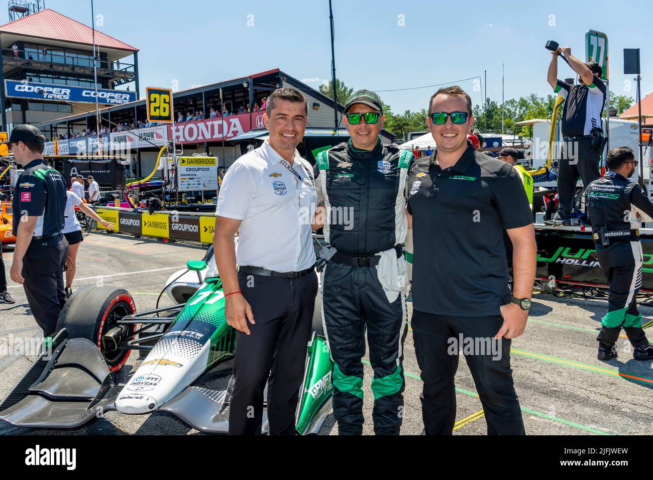 July 3, 2022, Lexington, OH, United States of America: Crew members of ...