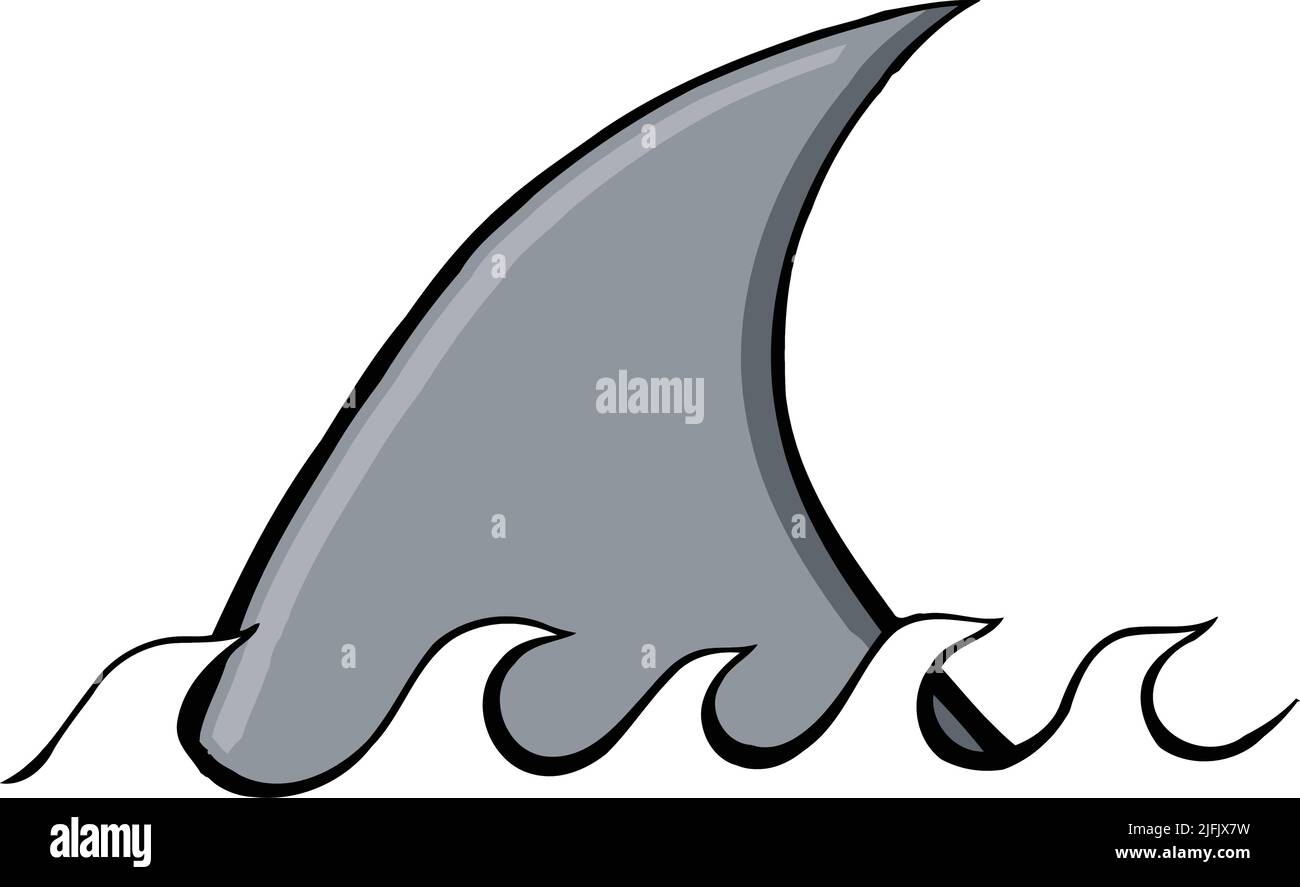 funny gray shark fin with uncle shark text Stock Vector Image & Art - Alamy