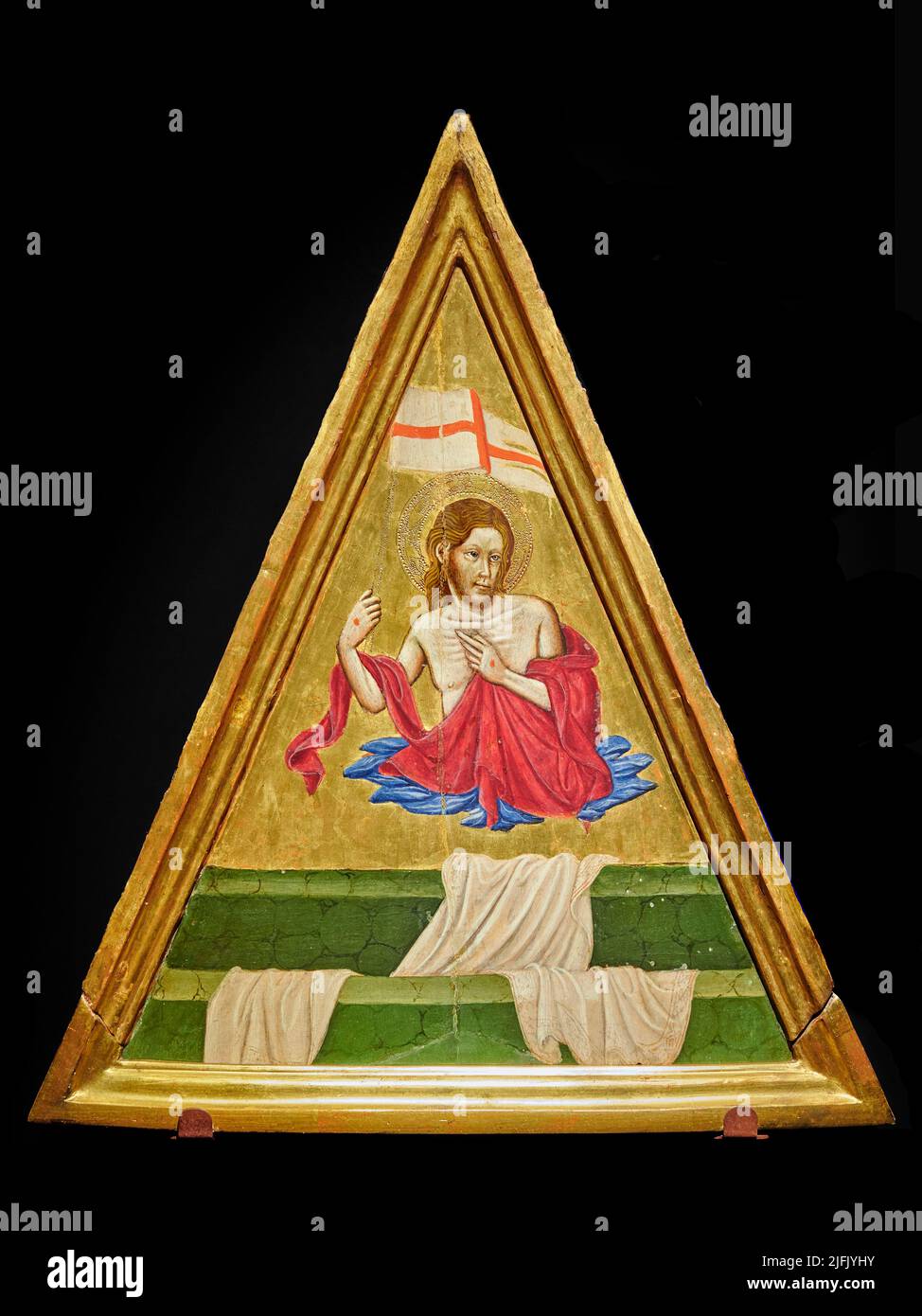 Cristo risorto - olio su tavola - Michele di Matteo - 1469 - Cremona ...