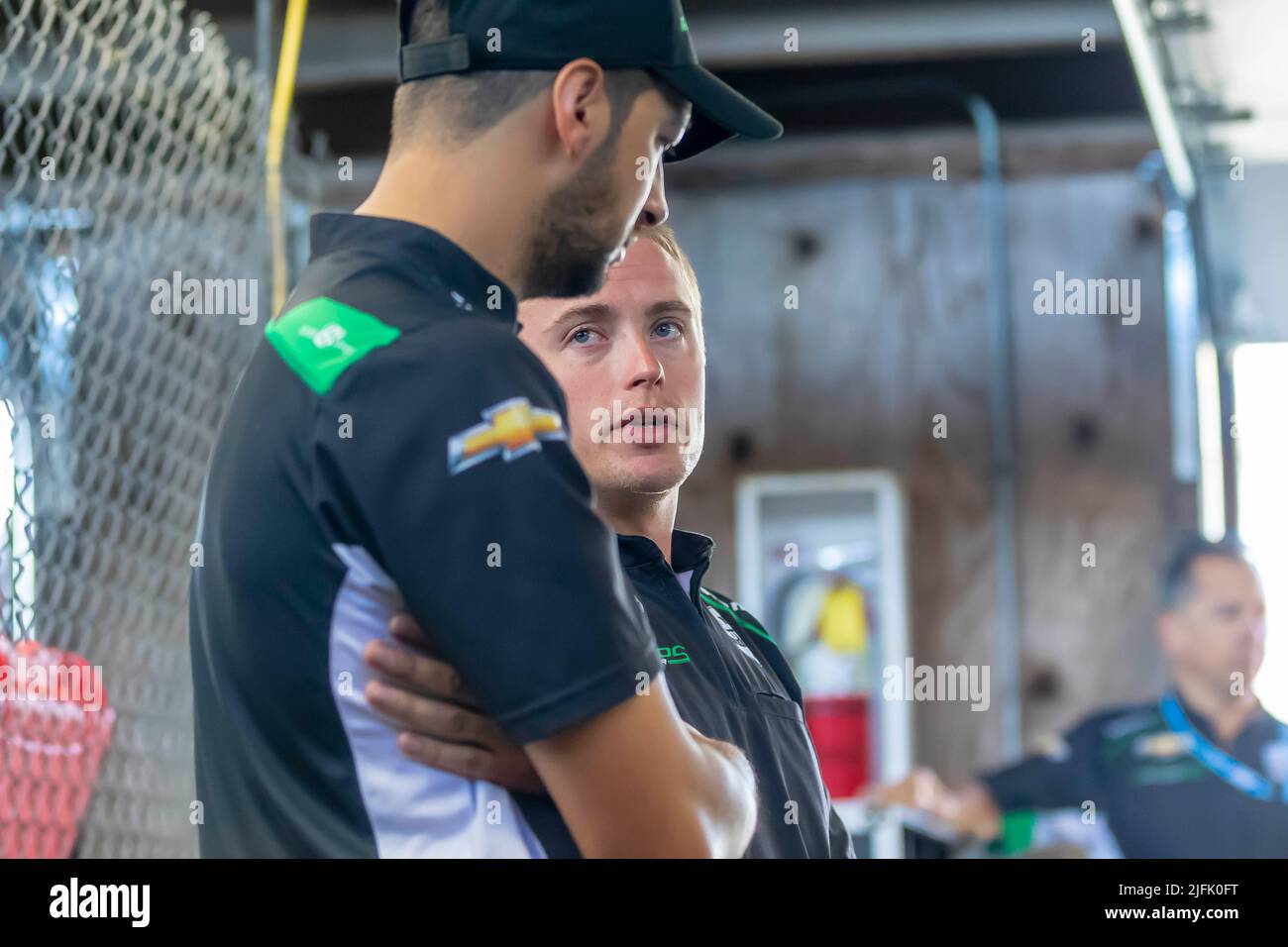 July 3, 2022, Lexington, OH, United States of America: Crew members of ...