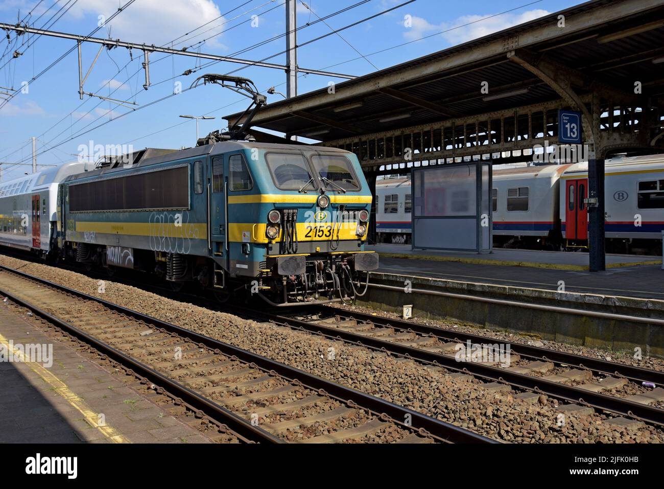 Scharbeek station hi-res stock photography and images - Alamy