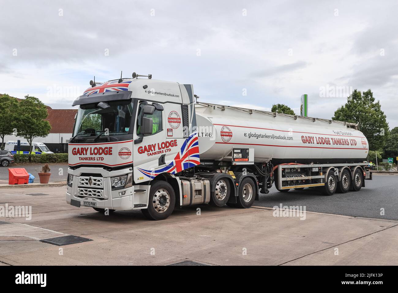 Truck blockade hi-res stock photography and images - Alamy