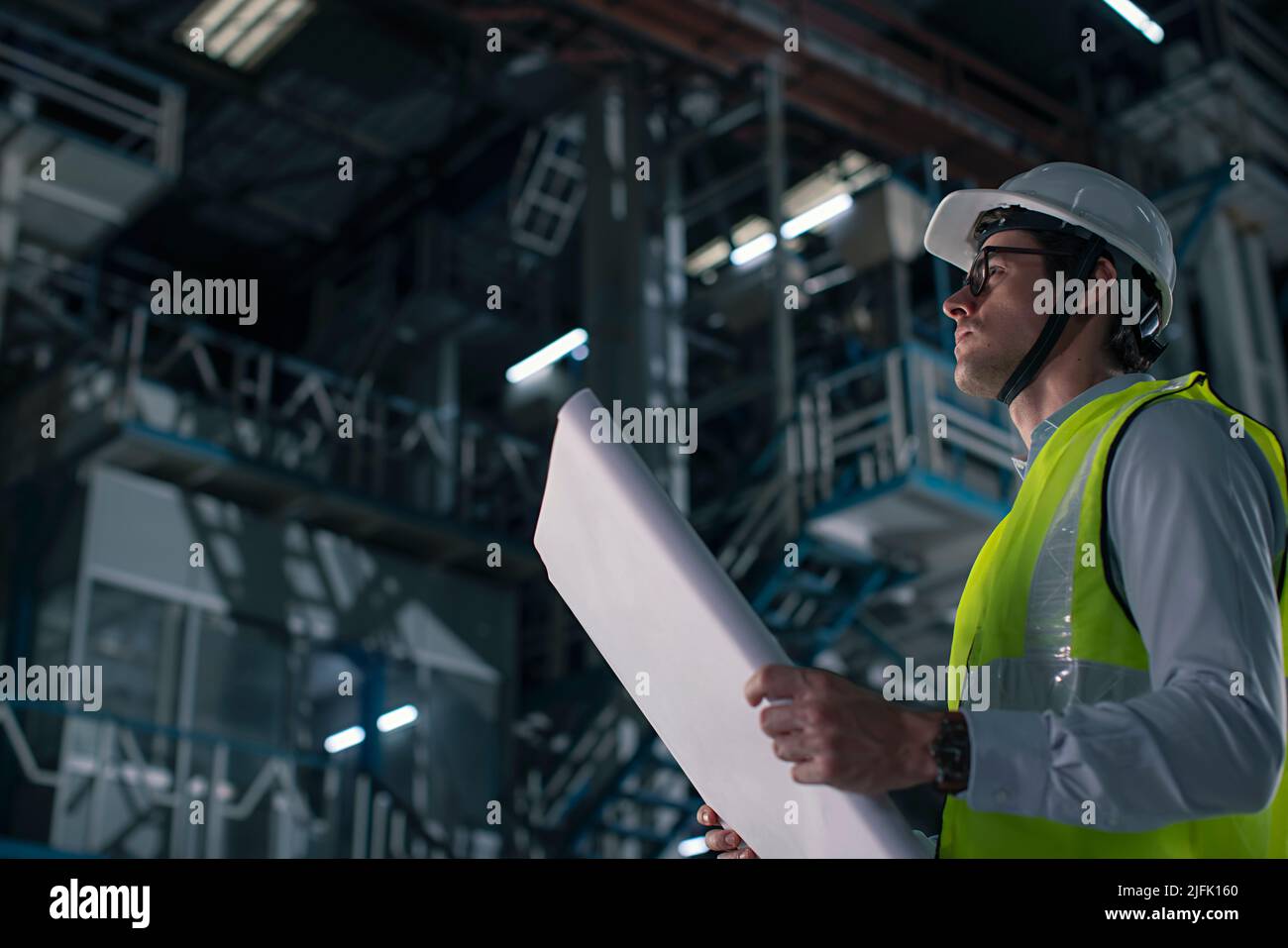 Men examining a map hi-res stock photography and images - Alamy