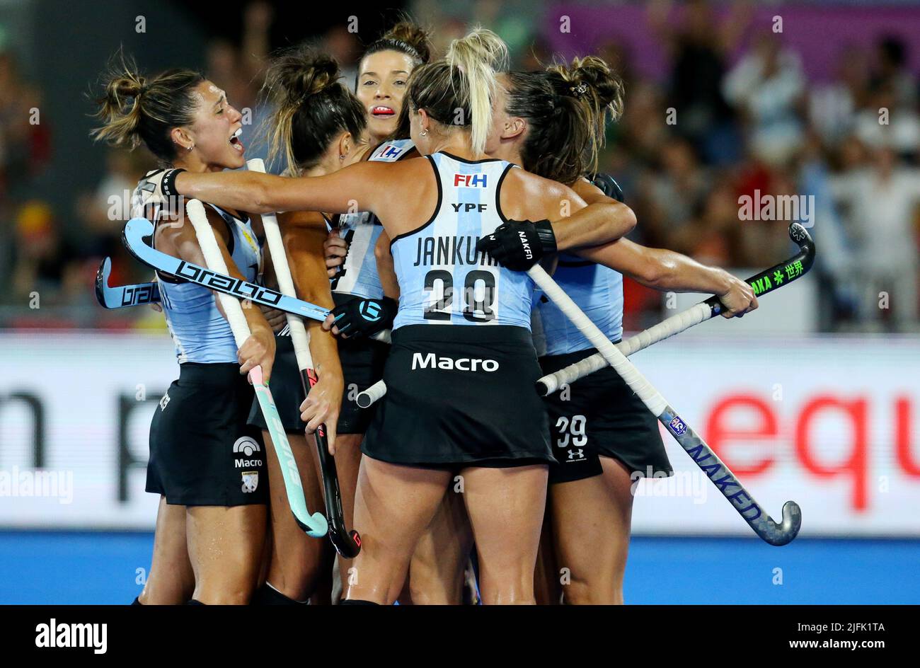 TERRASSA 2022 Women's World Cup Spain & Netherlands Spain v Argentina (Pool C) Picture ...