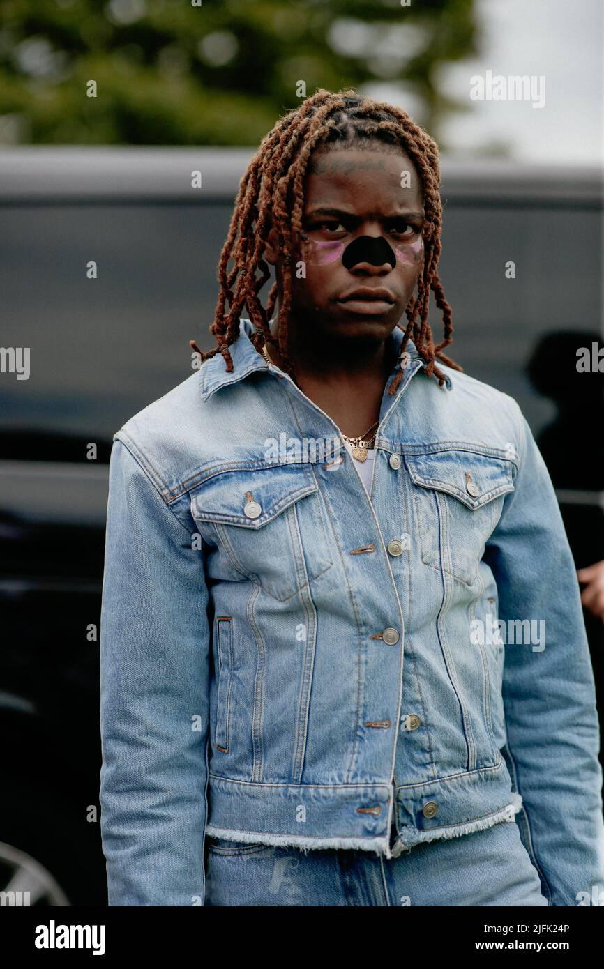 Street style, Ian Connor arriving at Givenchy Spring-Summer Menswear ...