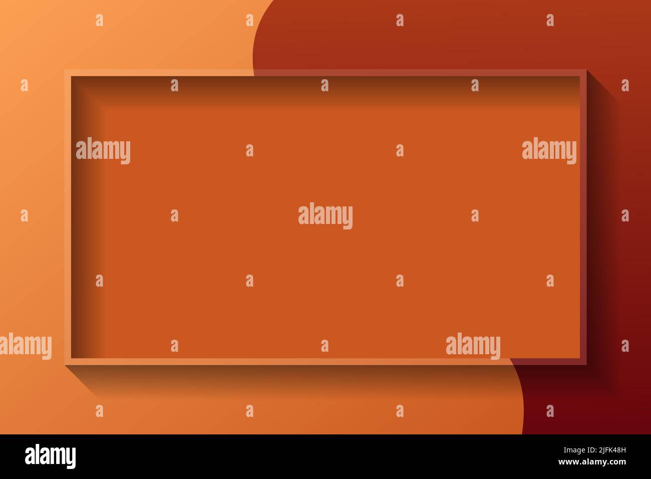 Blank rectangle colorful abstract frame background. Good for banner ...