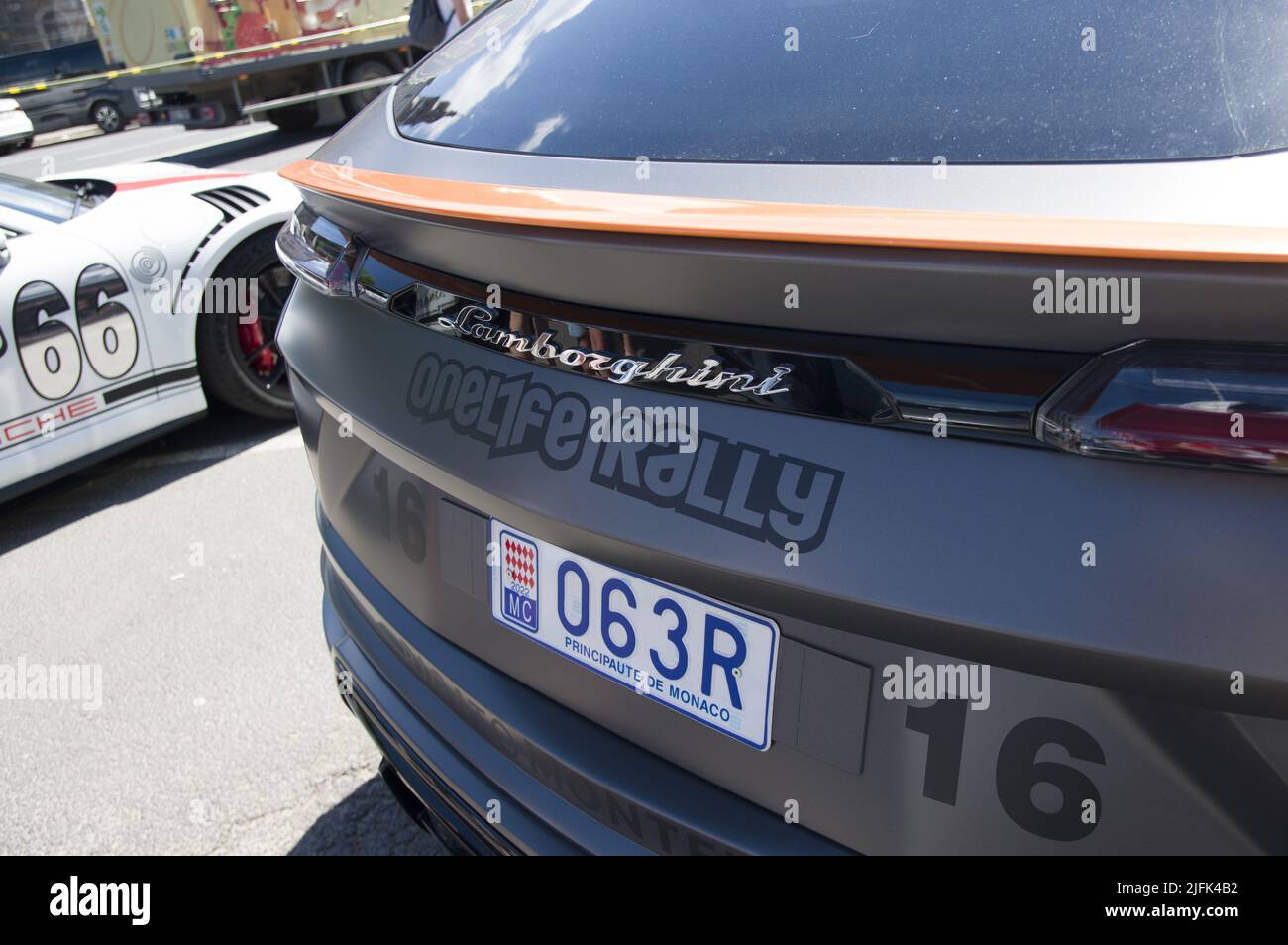 European sport car show event Onelife Rally Stock Photo - Alamy