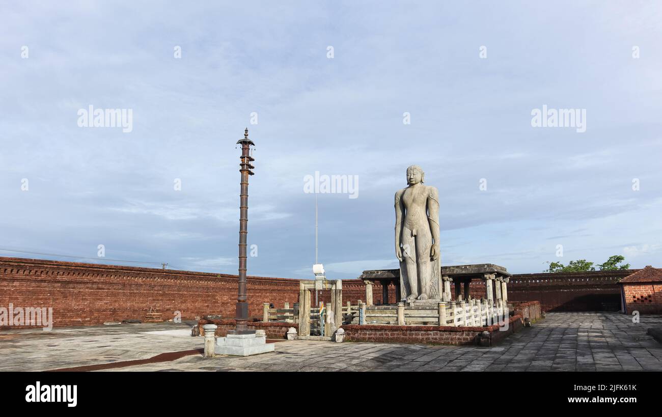 View of Gommateshwara Statue, Karkala, Udupi, Karnataka, India Stock ...