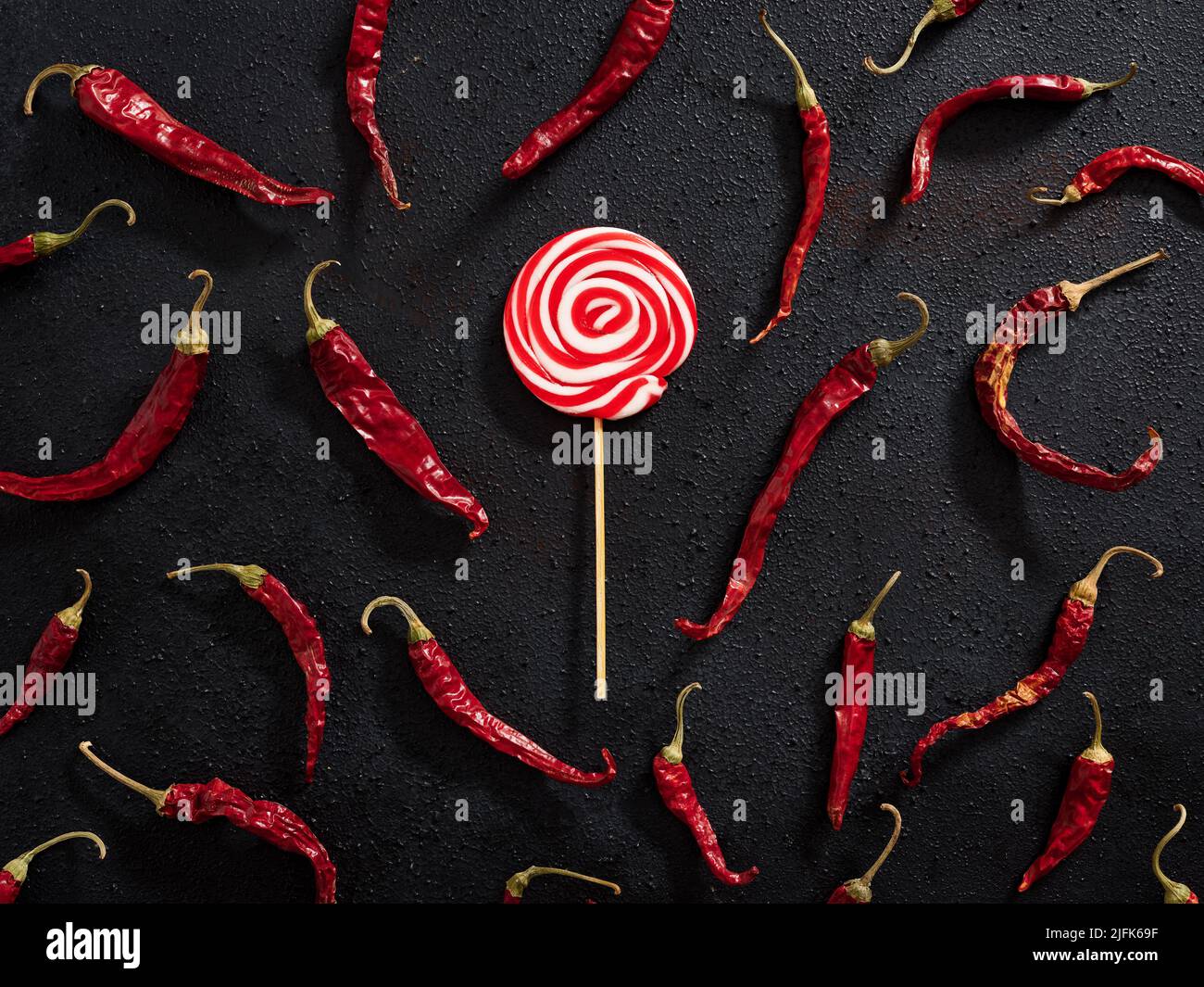 Striped sweet pepper hi-res stock photography and images - Alamy