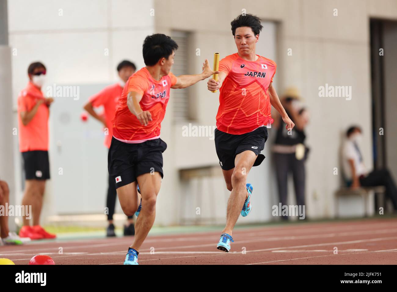 (L to R) Kaito Kawabata, Fuga Sato (JPN), JULY 2, 2022 - Athletics ...