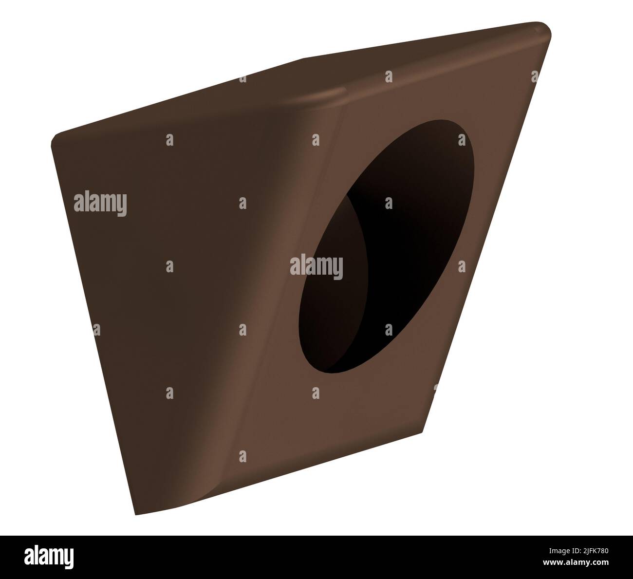 Engineering part 3D Projection Illustration - Shelf Corner Stock Photo ...