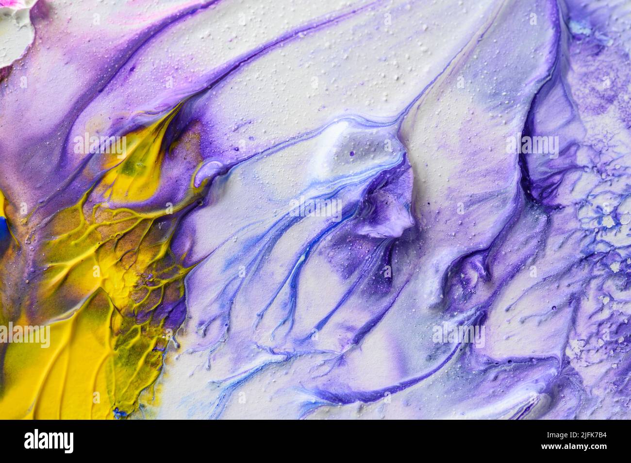 Abstract art background. Hand drawn gouache painting. Color texture ...