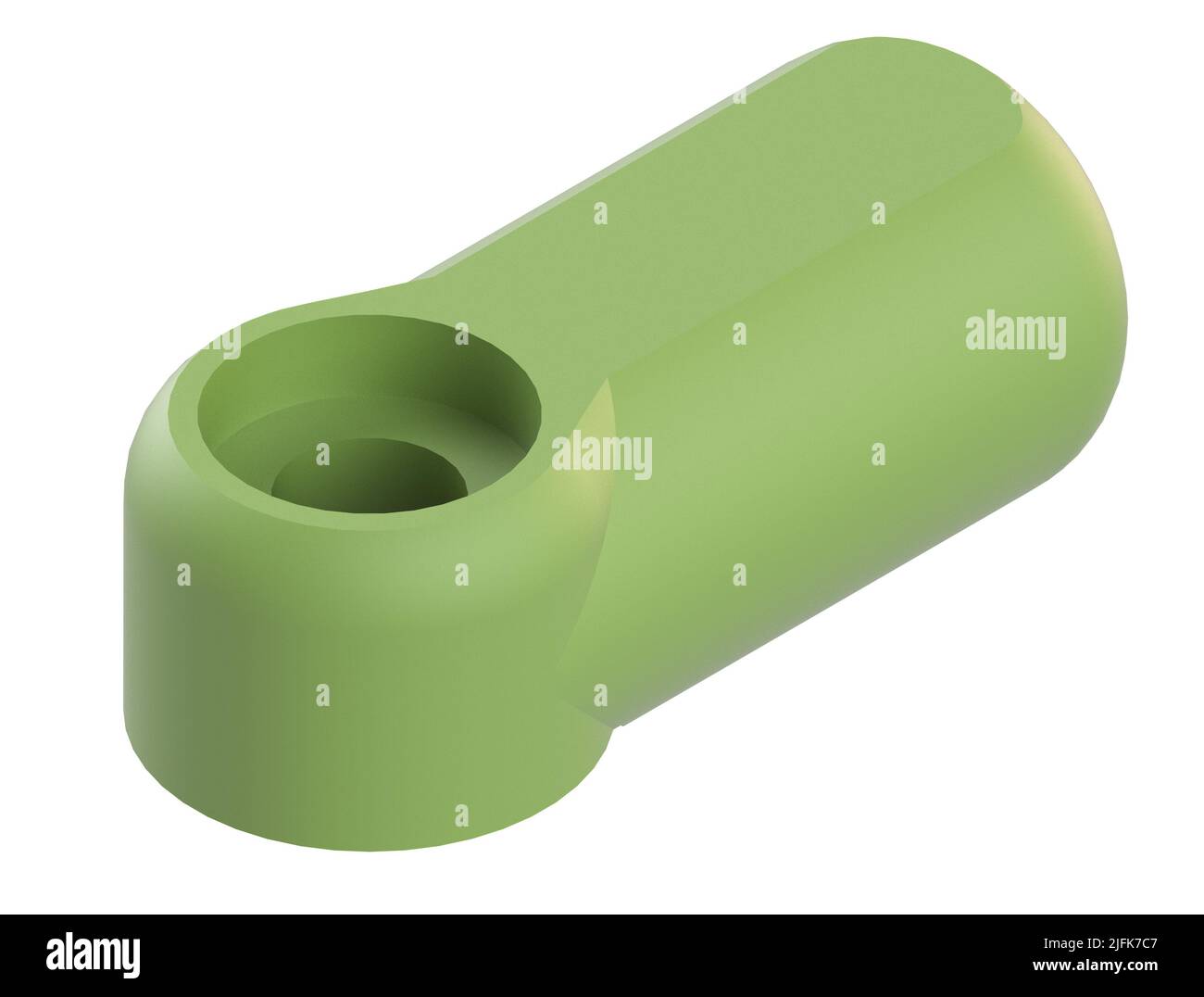 Engineering part 3D Projection Illustration - Bushing Stock Photo - Alamy