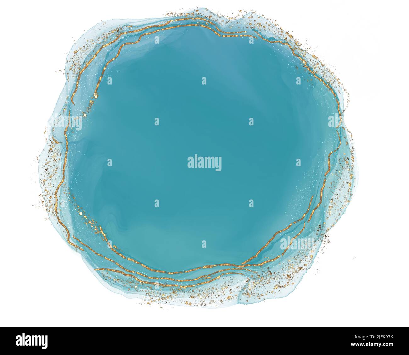 Blue color blob hi-res stock photography and images - Alamy