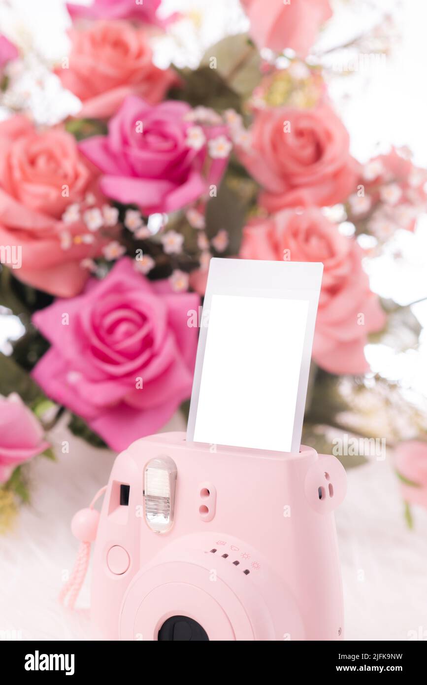 Polaroid Camera Tumblr Pink