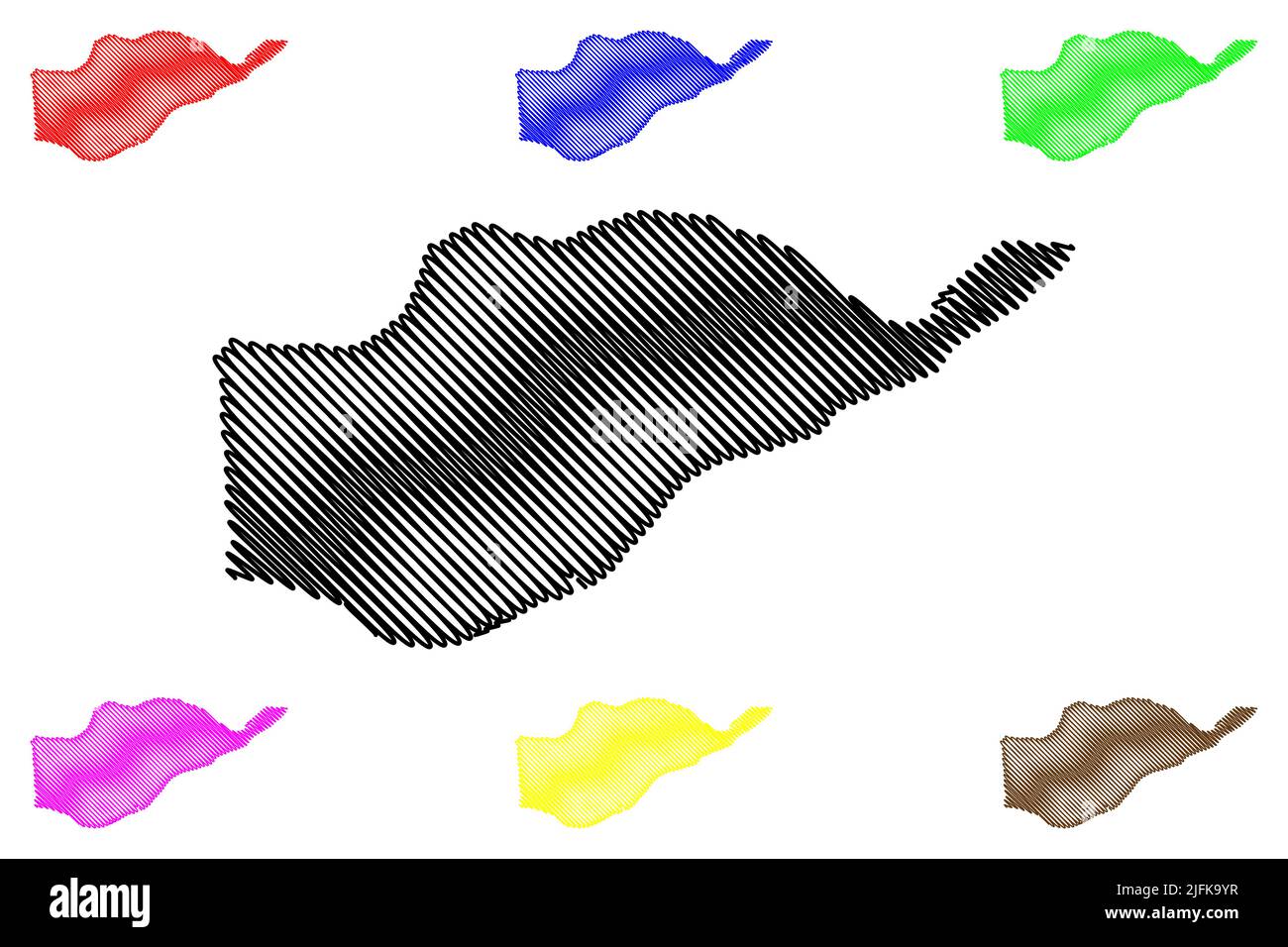 Lulu island (Canada, British Columbia Province, North America) map ...