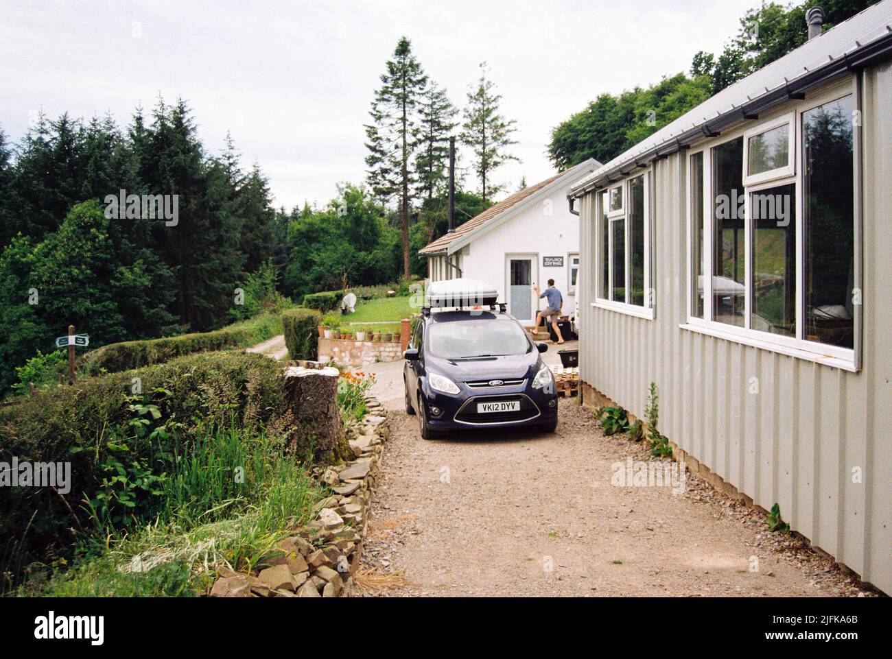 Rural farm cottage, High Bickington, Devon, England, United Kingdom ...