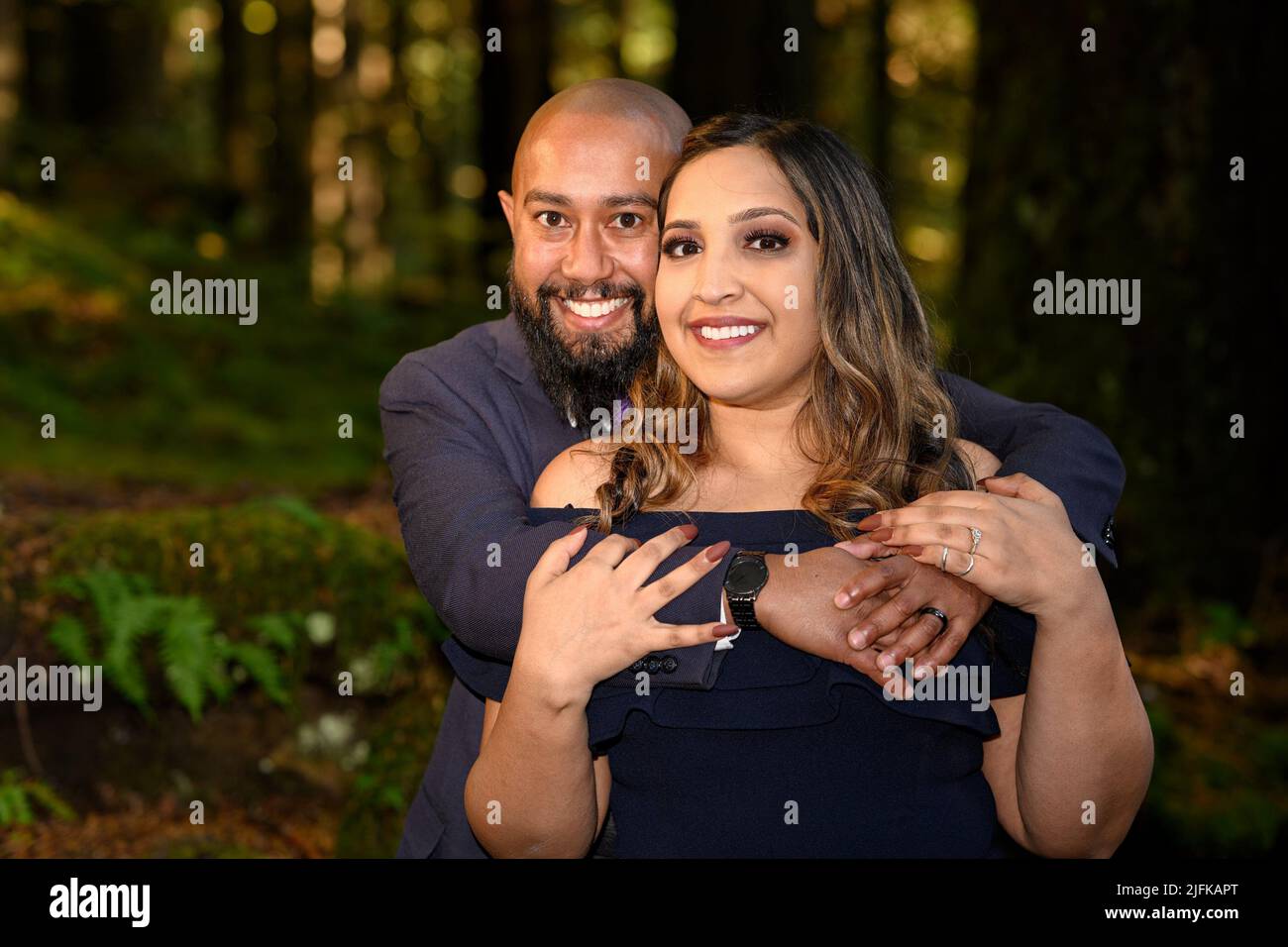 Full Of Love Photo Of An Affectionate Mixed Race Young Couple Holding