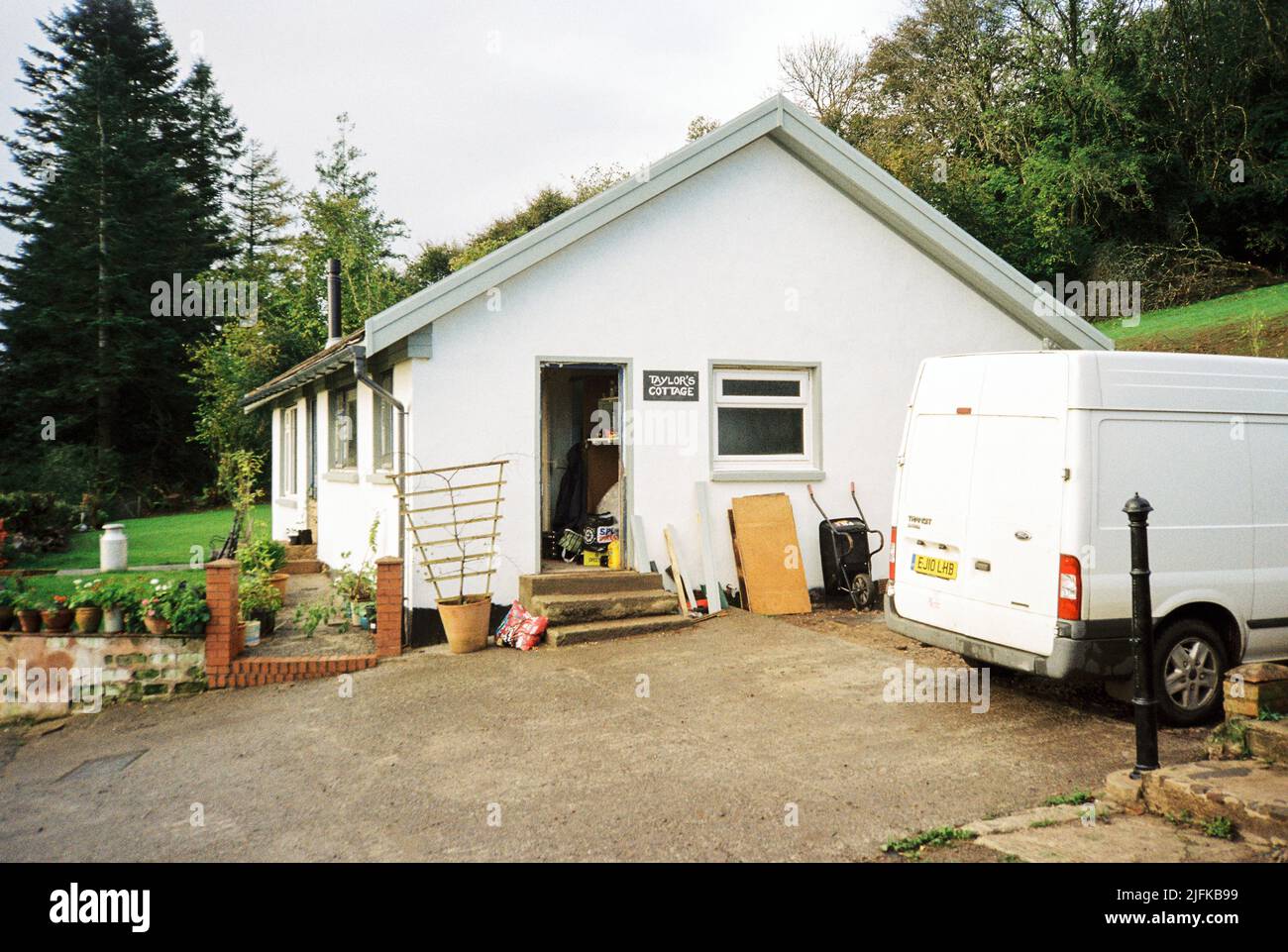 Rural farm cottage, High Bickington, Devon, England, United Kingdom ...