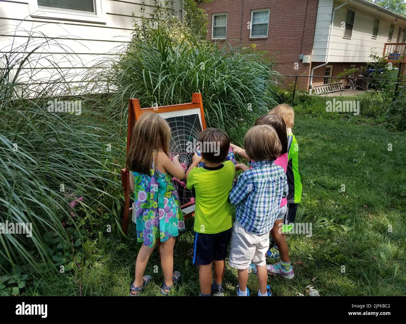 Spraying silly string hi-res stock photography and images - Alamy