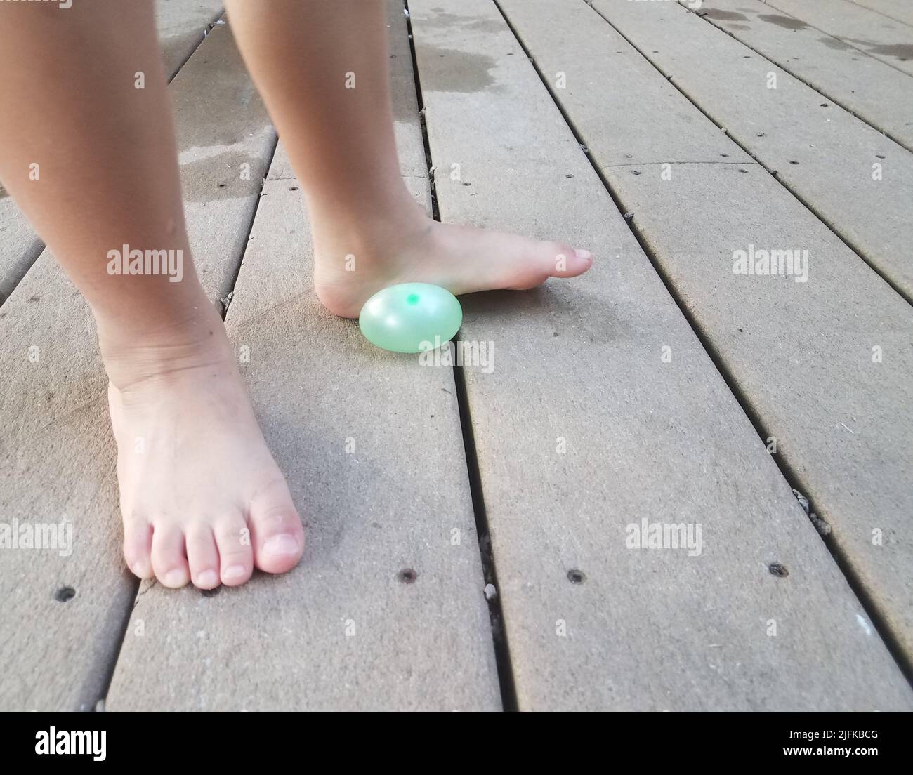 Child foot water hi-res stock photography and images - Alamy