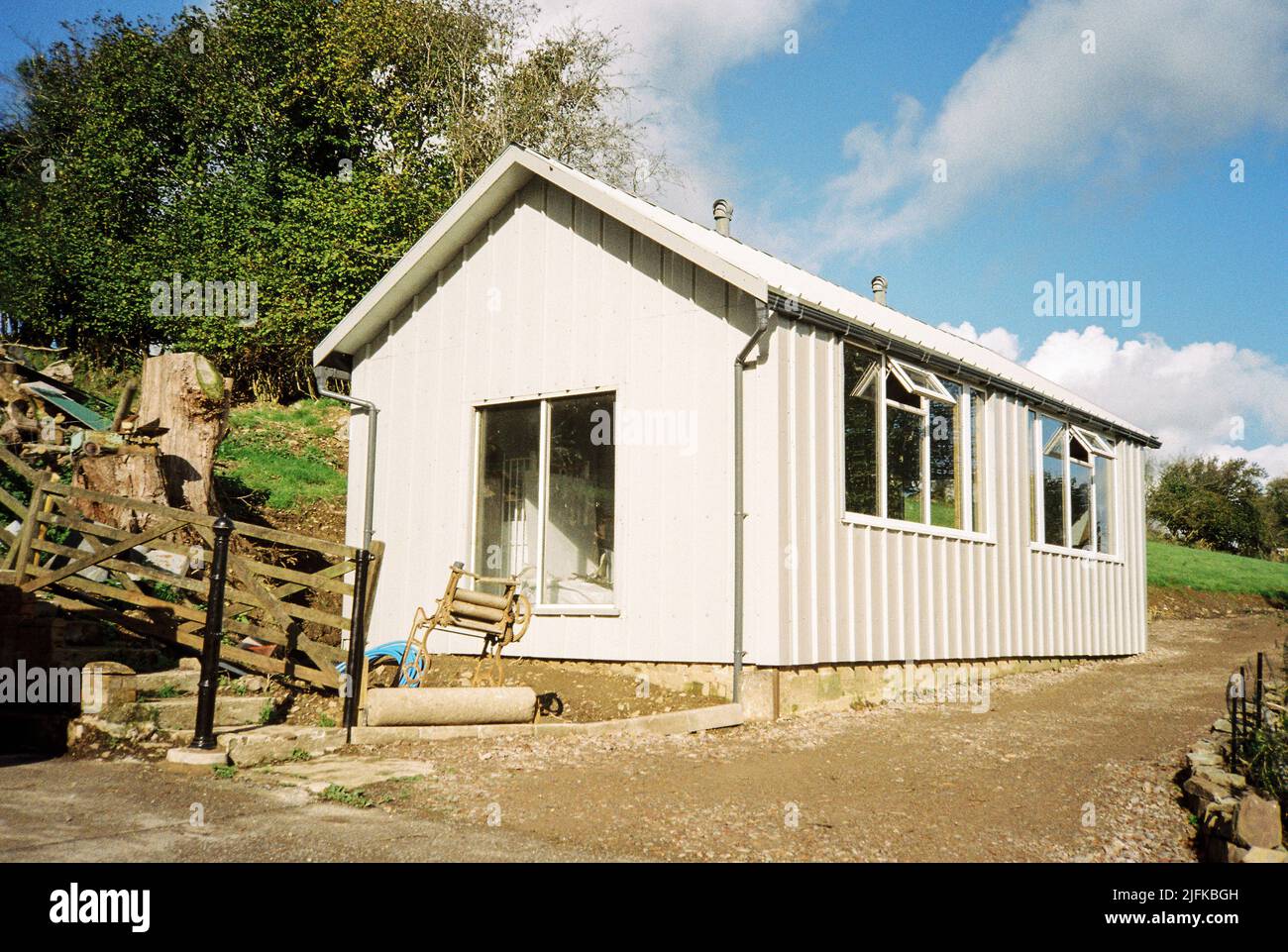 Converted farm building, High Bickington, Devon, England, United ...