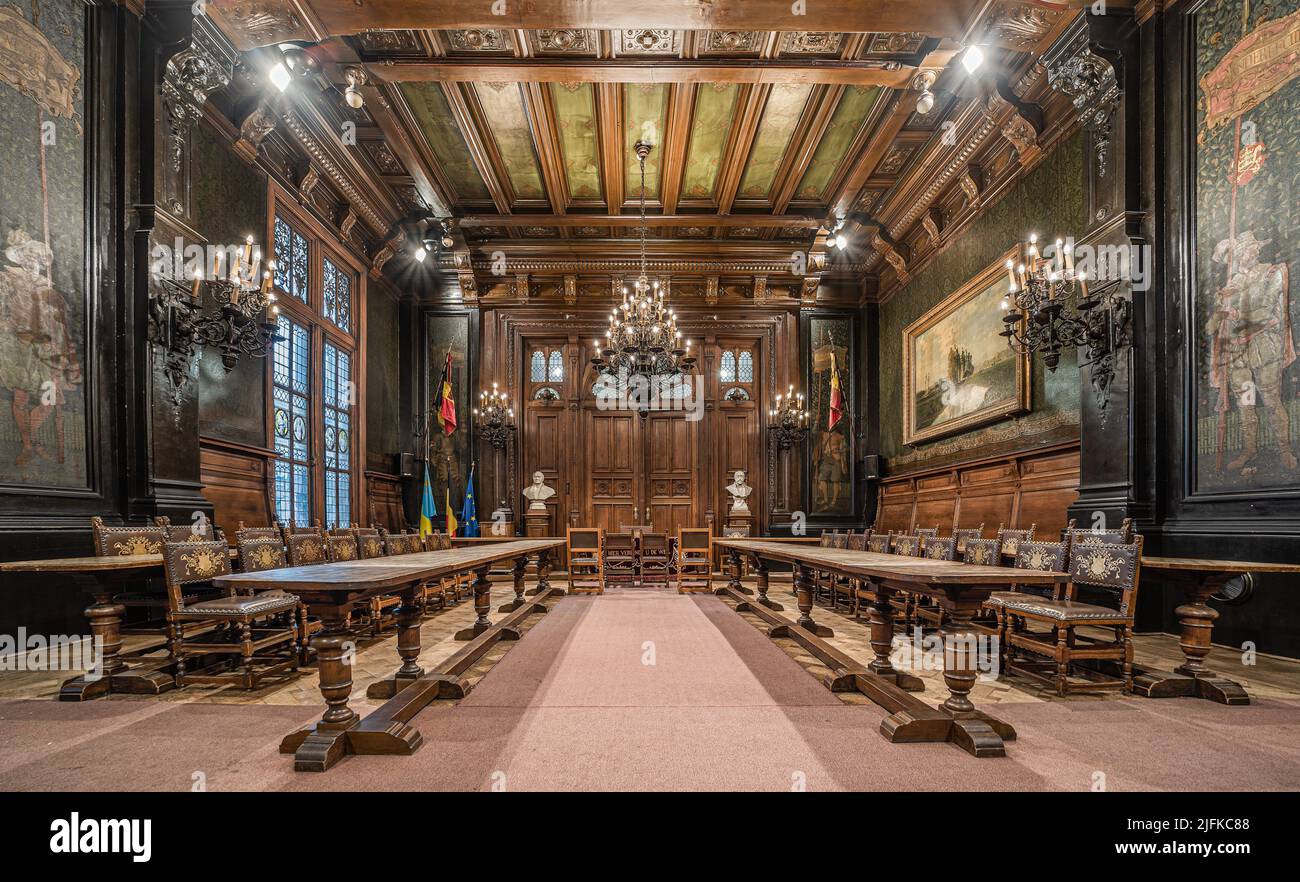 Inside council chamber hi-res stock photography and images - Alamy