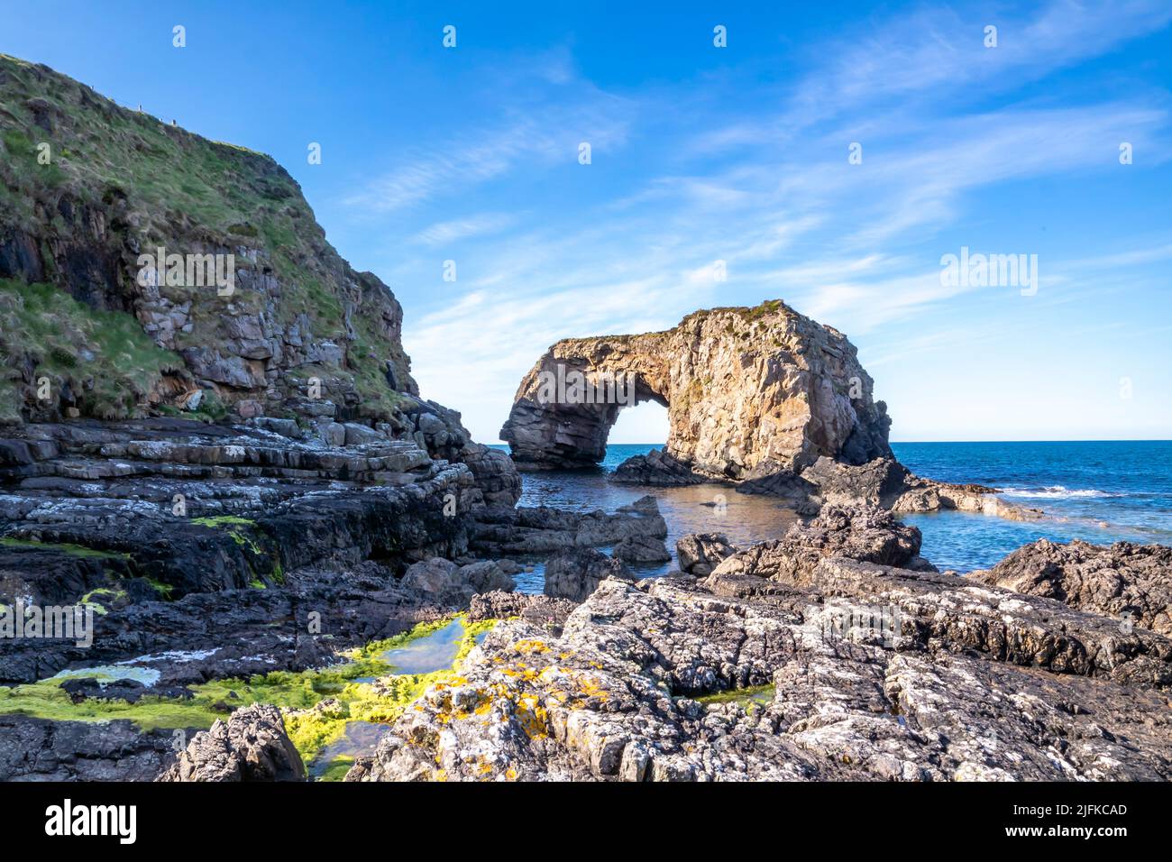 The Great Pollet Sea Arch, Fanad Peninsula, County Donegal, Ireland Stock Photo - Alamy