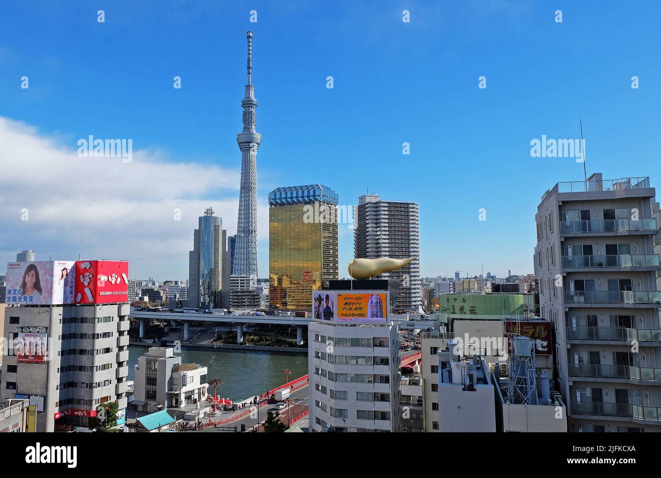 Exterior architecture and decoration at Asahi beer hall (Breweries ...