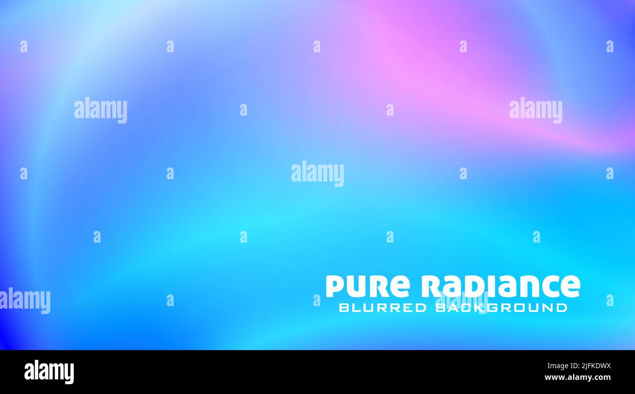 Pure radiance. Abstract blurred background with multicolor gradient ...