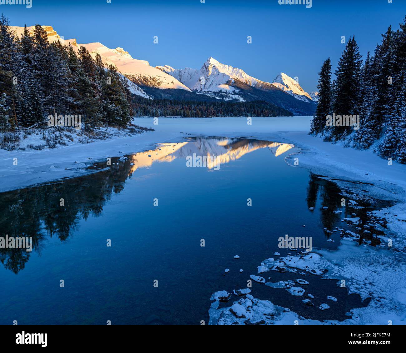 Elizabeth lake glacier national park hi-res stock photography and ...