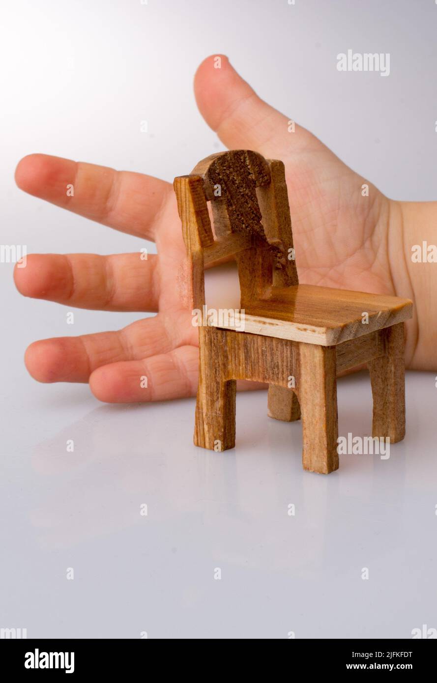Child wood chair hi-res stock photography and images - Alamy